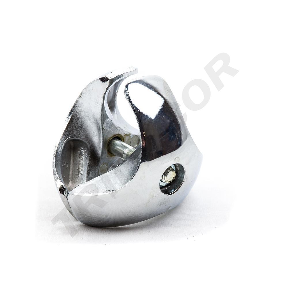 Unión de rótula para tubo de 32mm - Cromado, 0.2kg